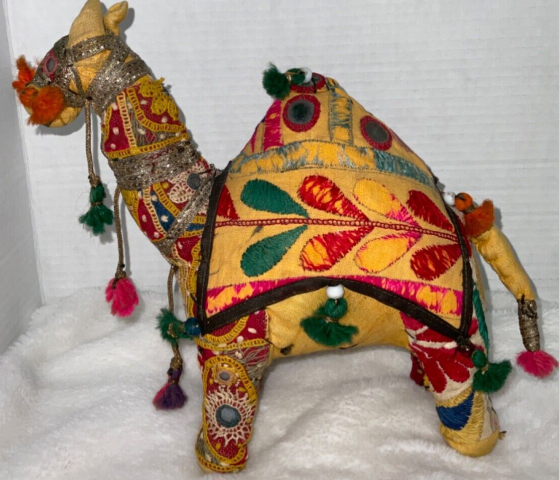 Embroidered Stuffed Camel
