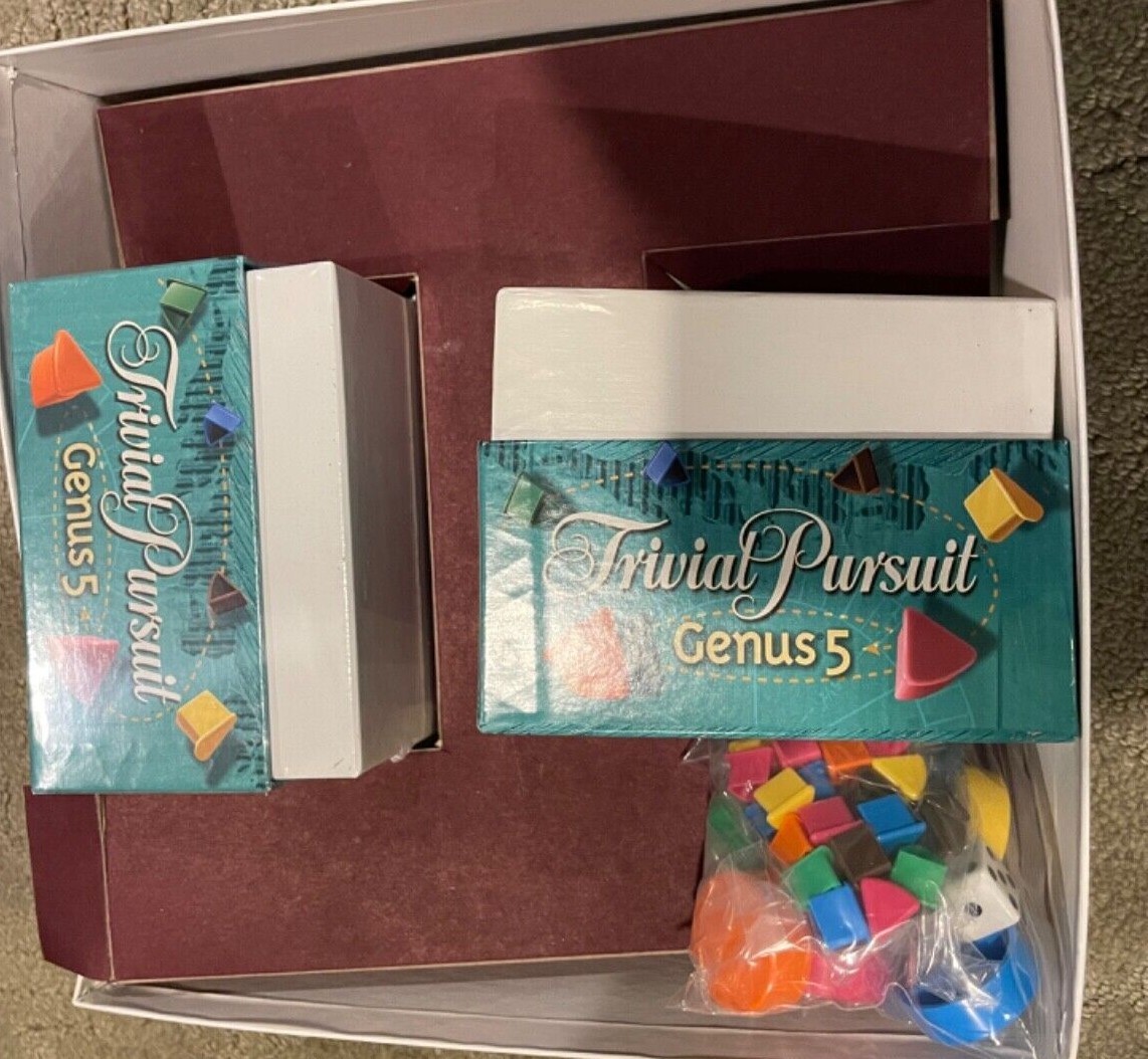 Trivial Pursuit, Trivia 4800 Questions (KK3) Genus 5 - excellent ...