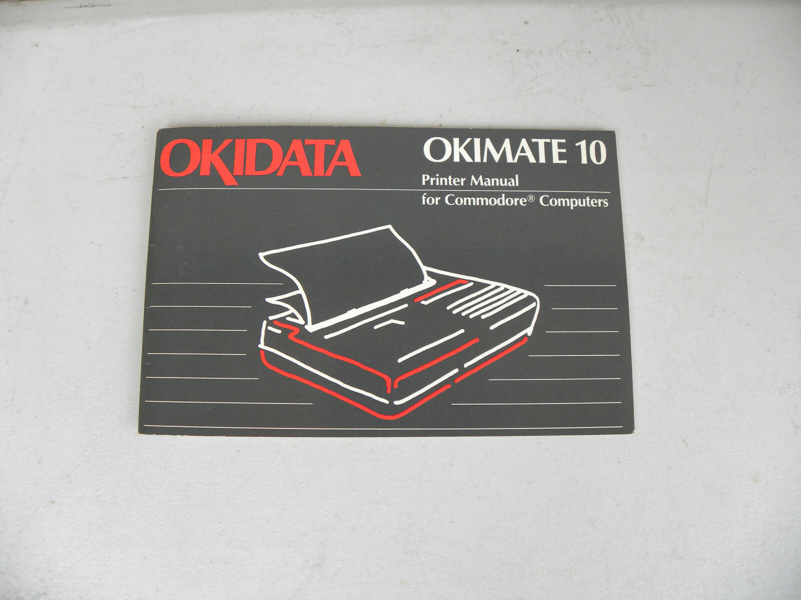 OKIDATA OKIMATE 10 Printer Manual for Commodore Computers | eBay