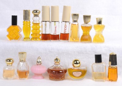 16 Vintage AVON Perfumes Colognes ELUSIVE Soft Musk RONDELLE OCCURI ...