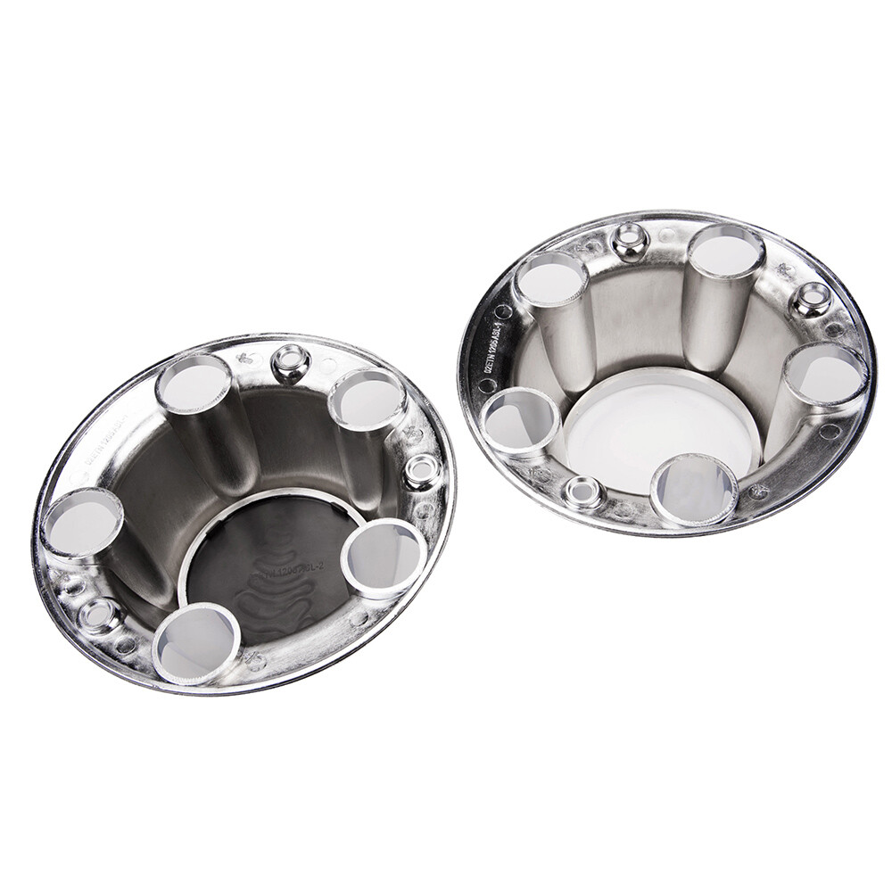 4PCS Chrome Fit For 80-96 F150 Bronco/Van 4x4 Wheel Center Caps Hubs W ...