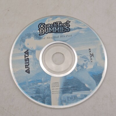 God Shuffled His Feet by Crash Test Dummies (CD, 1993) DISC ONLY ...