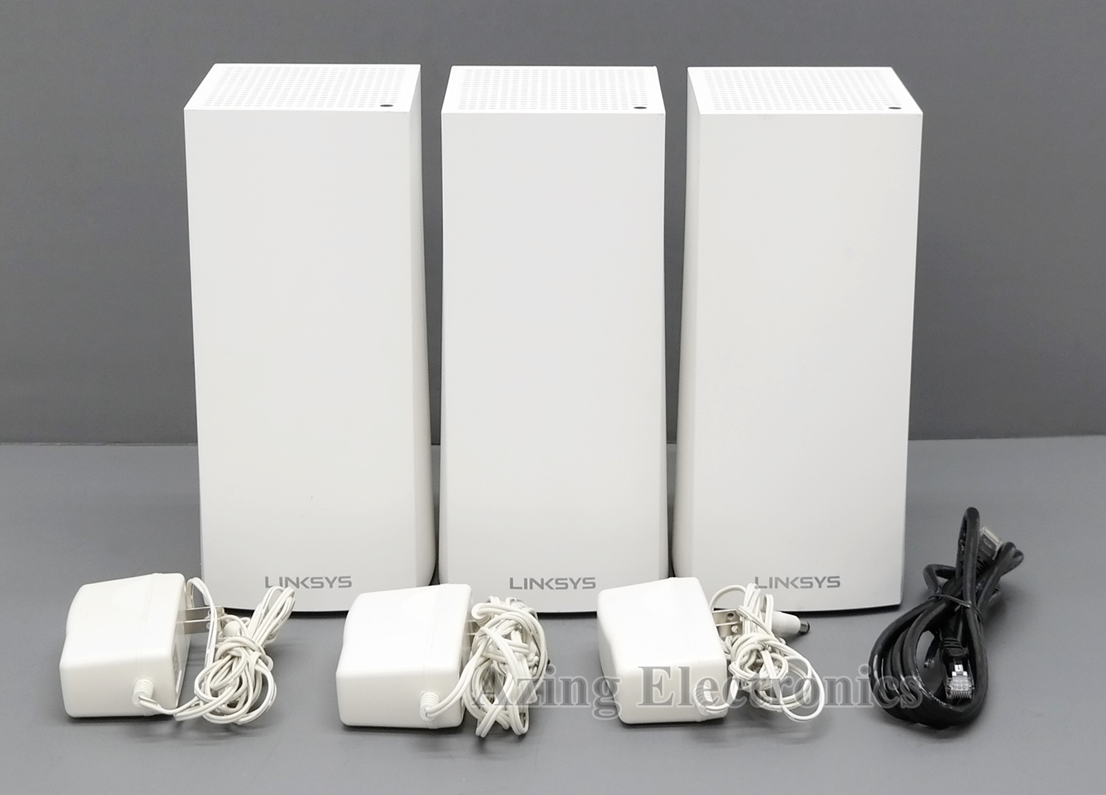 Linksys MX12600 Velop AX4200 Tri-Band Mesh Wi-Fi 6 System MX12600 (Set ...