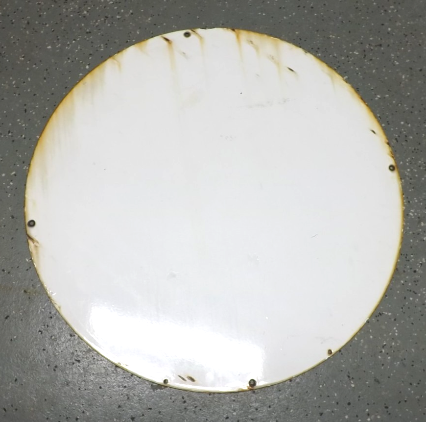 ALPENA POWER ELECTRIC LIGHTNING BOLT PORCELAIN ENAMEL SIGN MICHIGAN | eBay