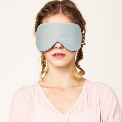 Travel Airplane Sleep Eye Mask Double-sided Comfort Cool And Warm Sides ...