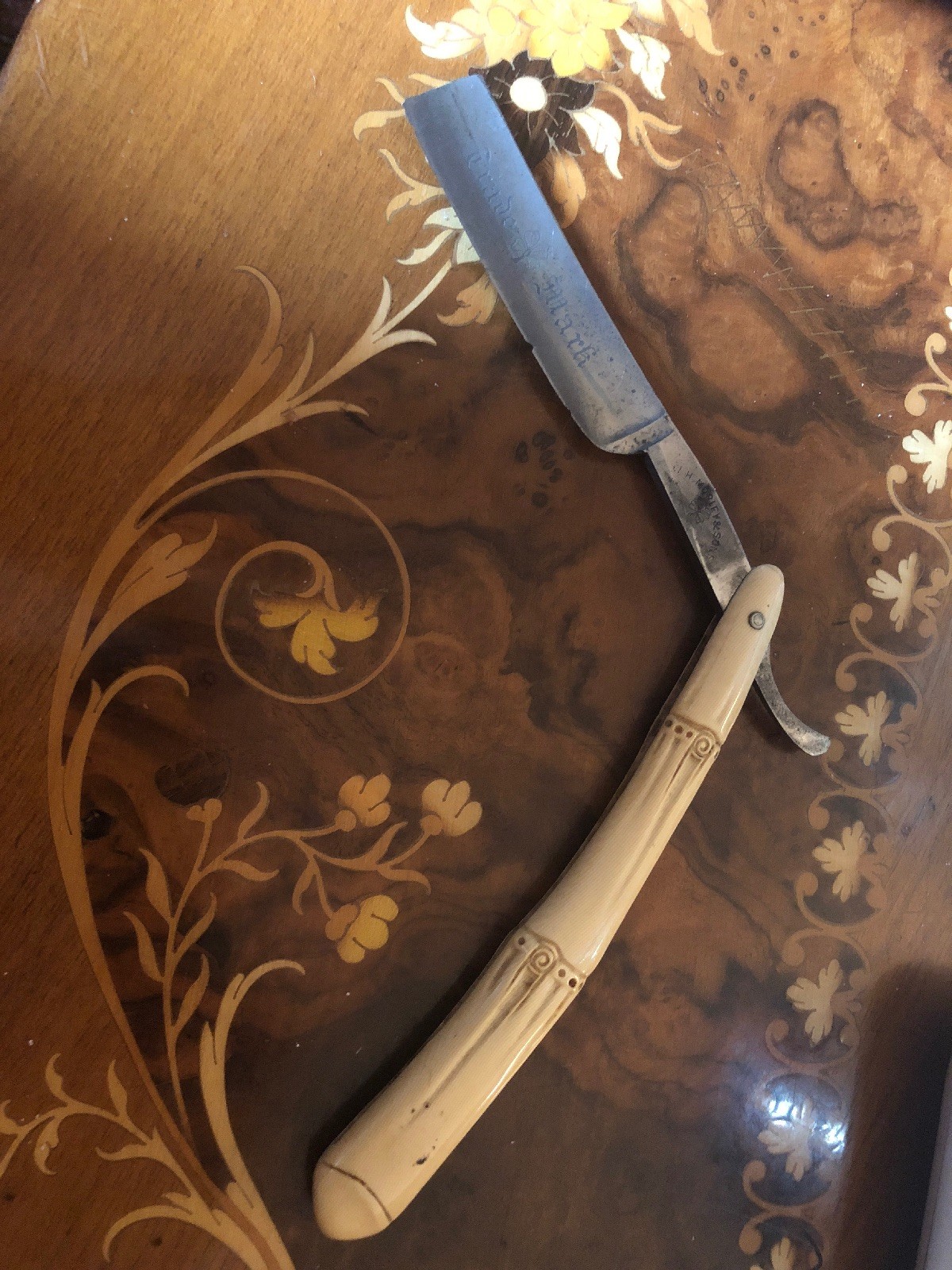 Vintage Griffon XX 60 Carbo Magnetic Griffin Trade Mark straight Razor ...