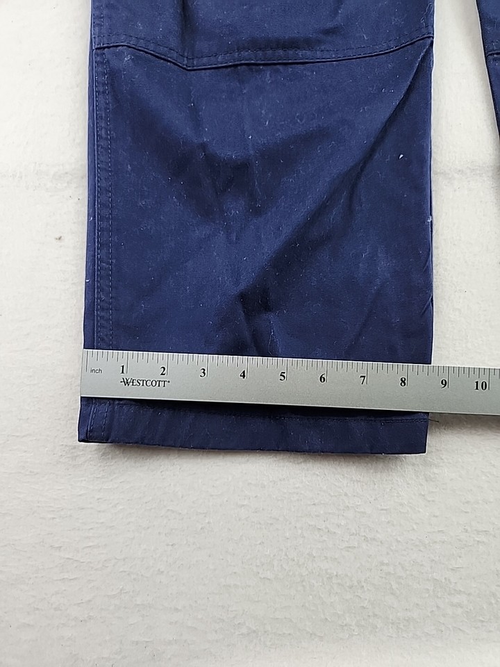 Rasco FR Cargo Pocket Mens 36 x 32 Blue Cotton Denim Field Pants | eBay