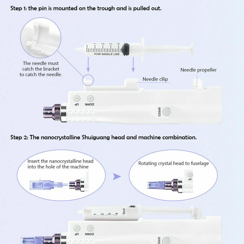 Mini Electric Skin Water Machine Skin Care Wrinkle Remove Skin ...