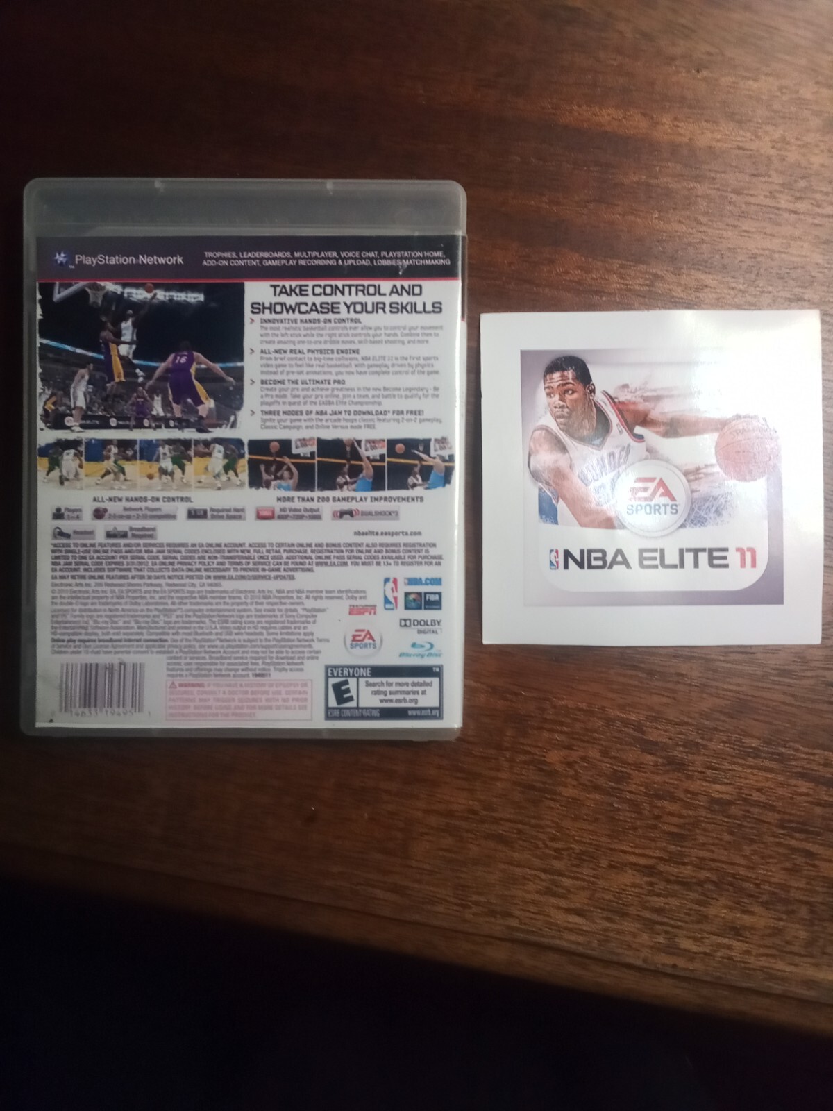 Nba Elite 11 Ps3 Case 1/5 Card First Copy Ever Made! | eBay