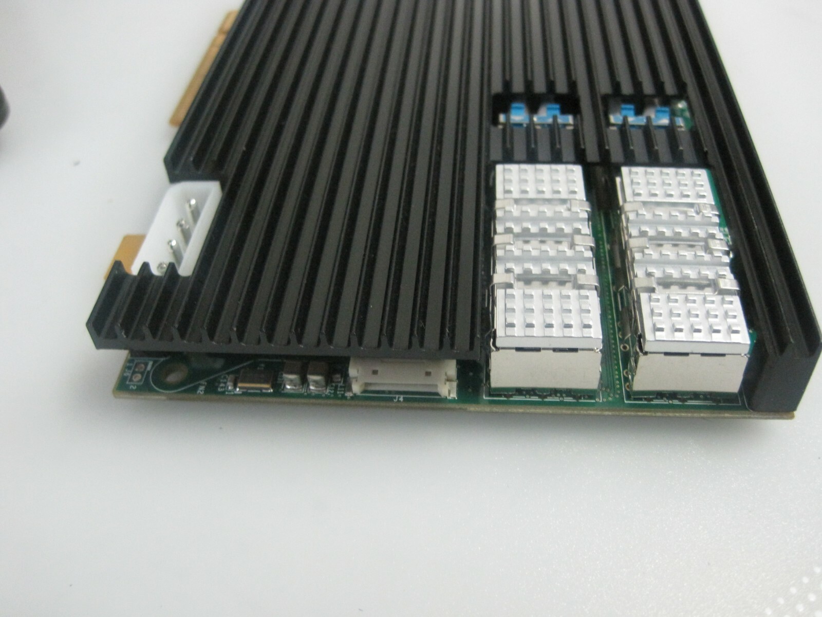 RIVERBED STEELHEAD NIC10G-2LR PCIe X4 CARD FIBER CARD P/N: 410-00301 ...