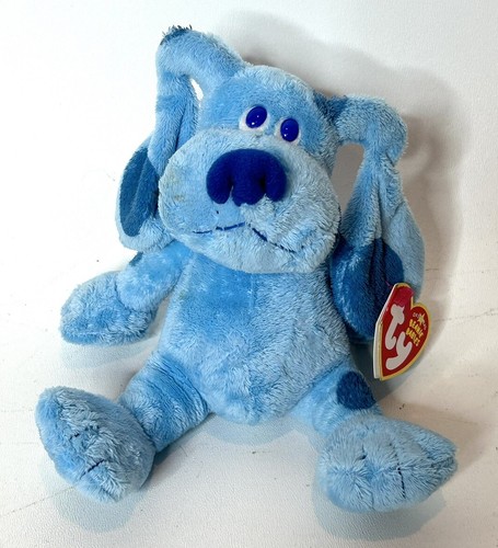 2006 TY Beanie Baby - BLUE the Dog (Nick Jr. - Blue's Clues) 6” With ...