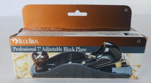Buck Bros. 7" inch G2 Woodworking Carpentry Block Plane Made in USA | eBay