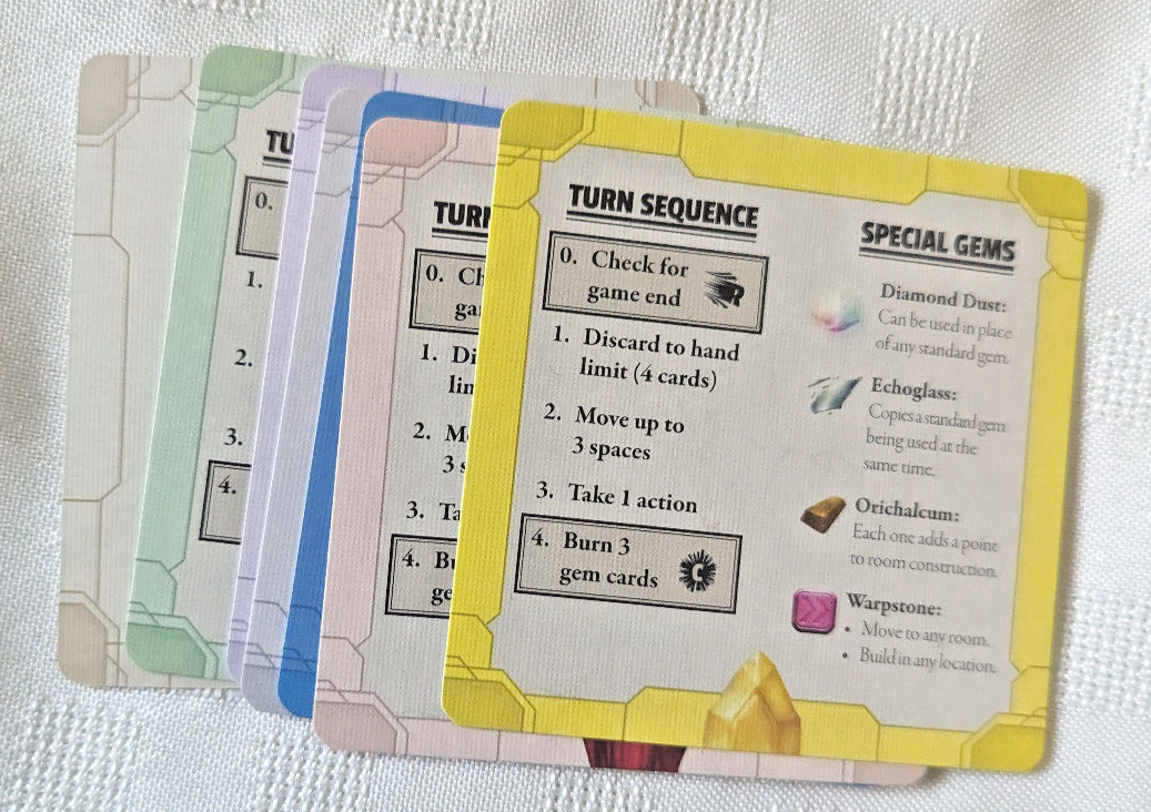 GEM RUSH 2nd Edition Board Card Game Victory Point Games Eurogame Jeremy Lennert | eBay