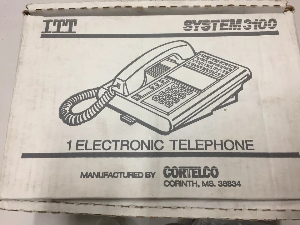 New In Box ITT System 3100 Intercom Business Phone We Have A Lot! | eBay