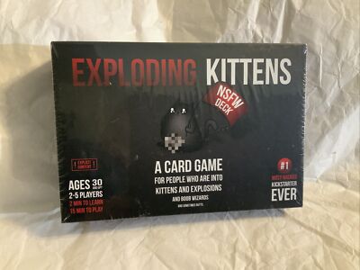 EXPLODING KITTENS / A card game / NSFW Deck / ADULT'S ONLY | eBay