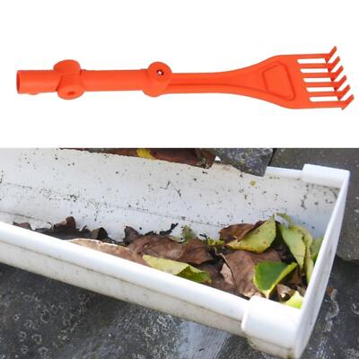 Mini Rake Lightweight Gutter Cleaning Tool for Roofs Garden Maintenance ...