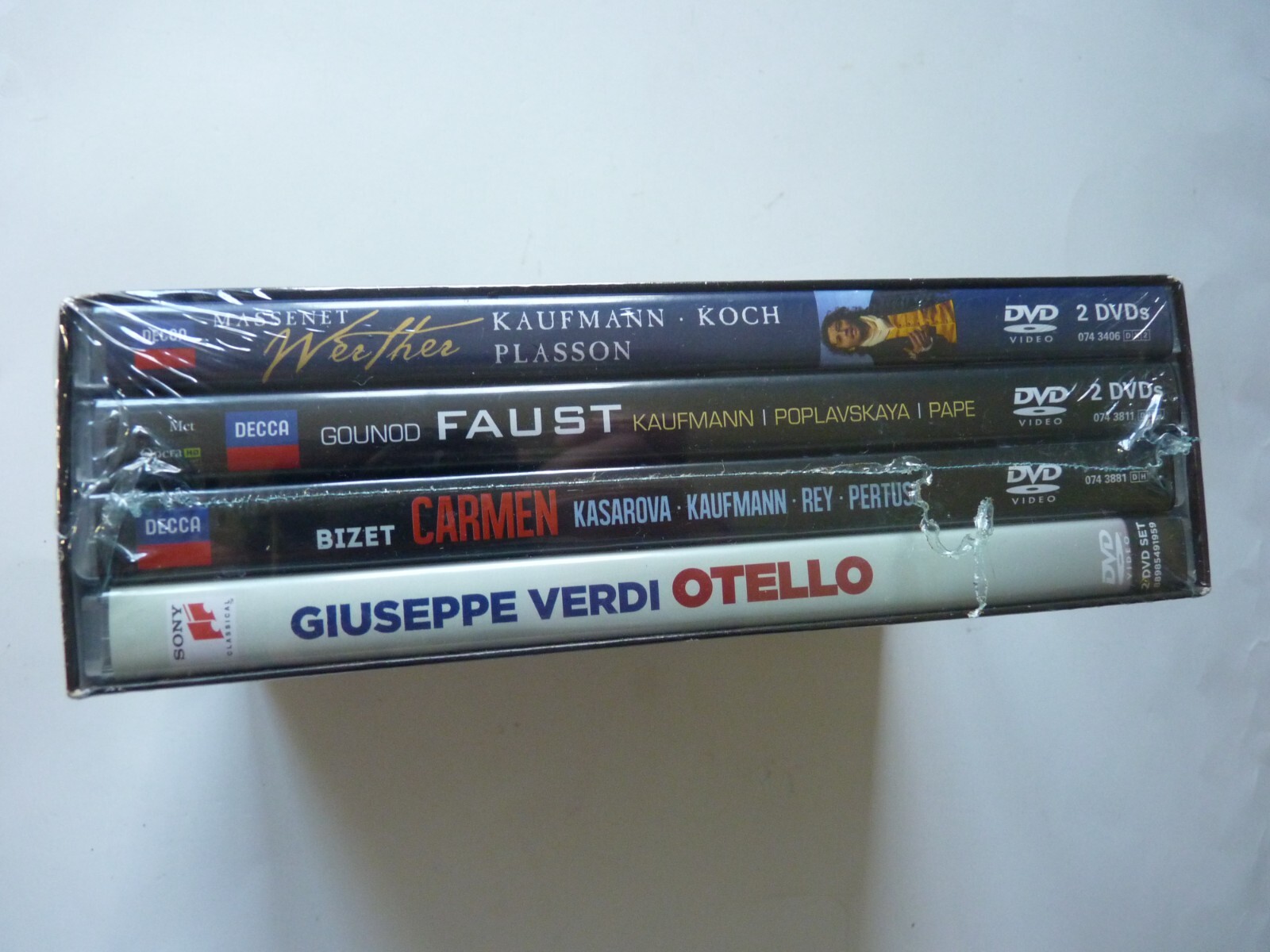 Jonas Kaufmann: Carmen-Tosca-Faust-Werther (DVD) for sale online | eBay