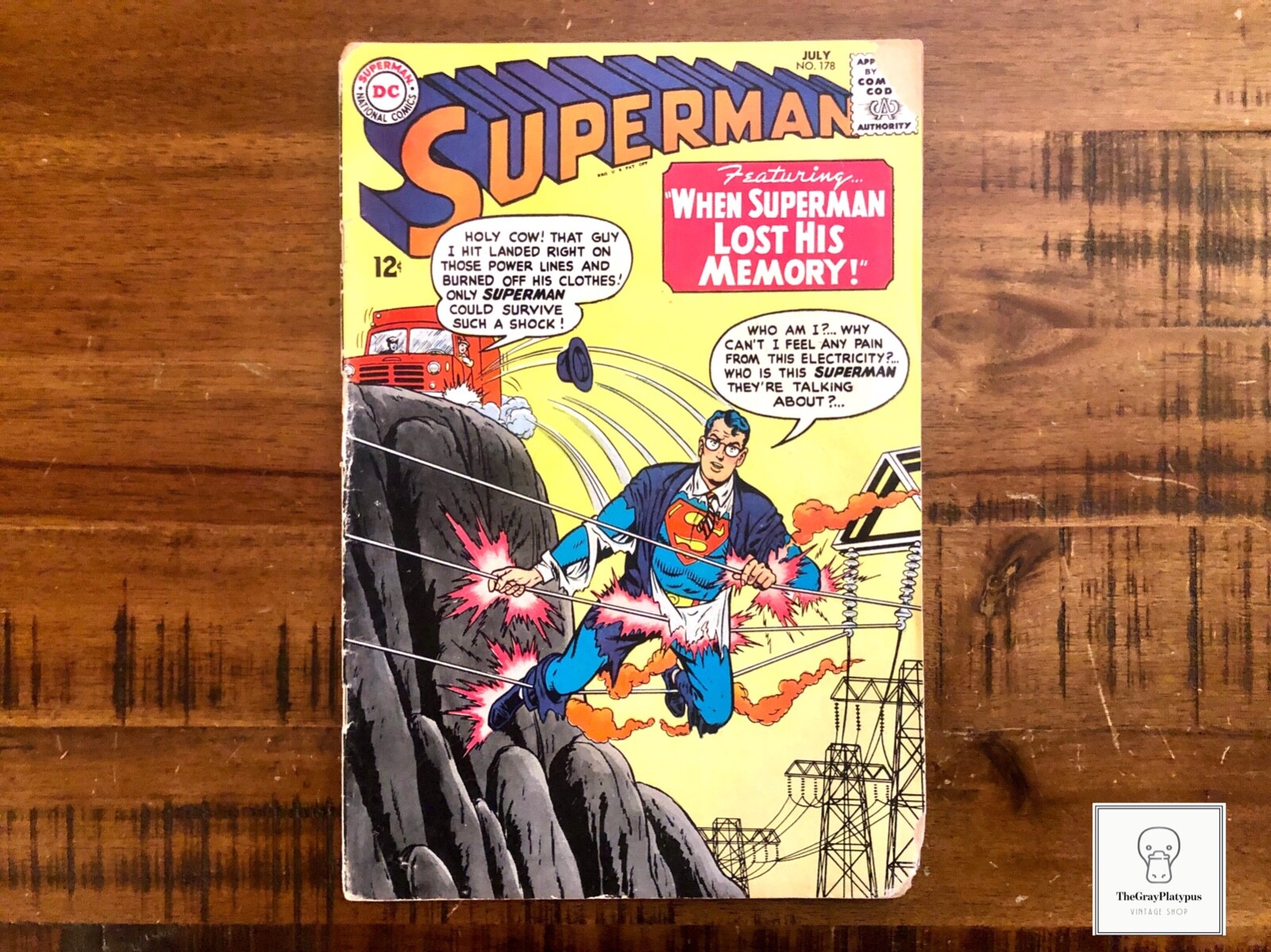 🔥1965 SUPERMAN #178 Comic Book/ DC/ VG-GD/ The Devil’s Harp / Ferlin ...