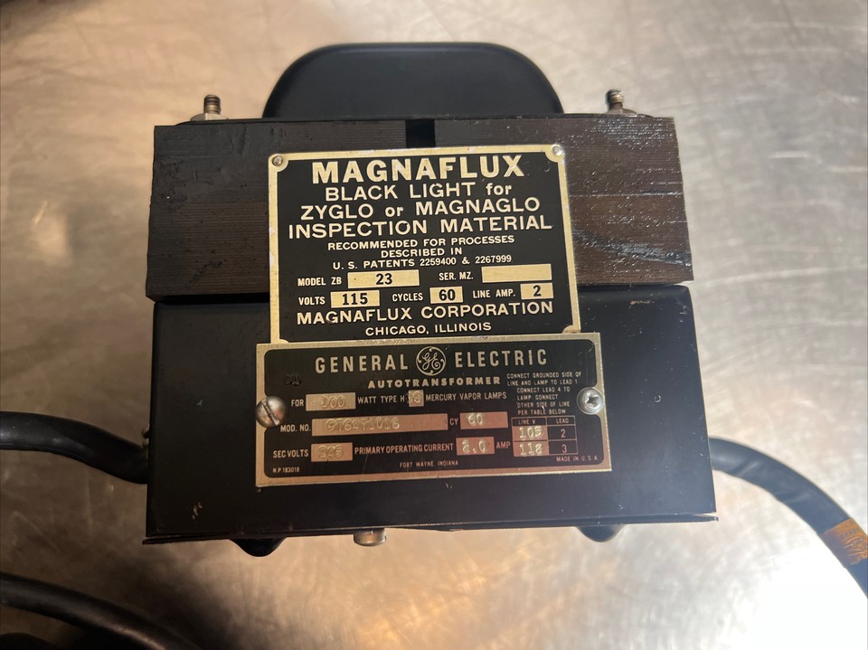 Zyglo Portable Pressure Cans Testing Kit Magnaflux ZA 43 | eBay