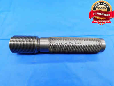 1" 14 NF 4 THREAD PLUG GAGE 1.0 1.00 1.000 GO ONLY P.D. = .9550 UNF-4 ...