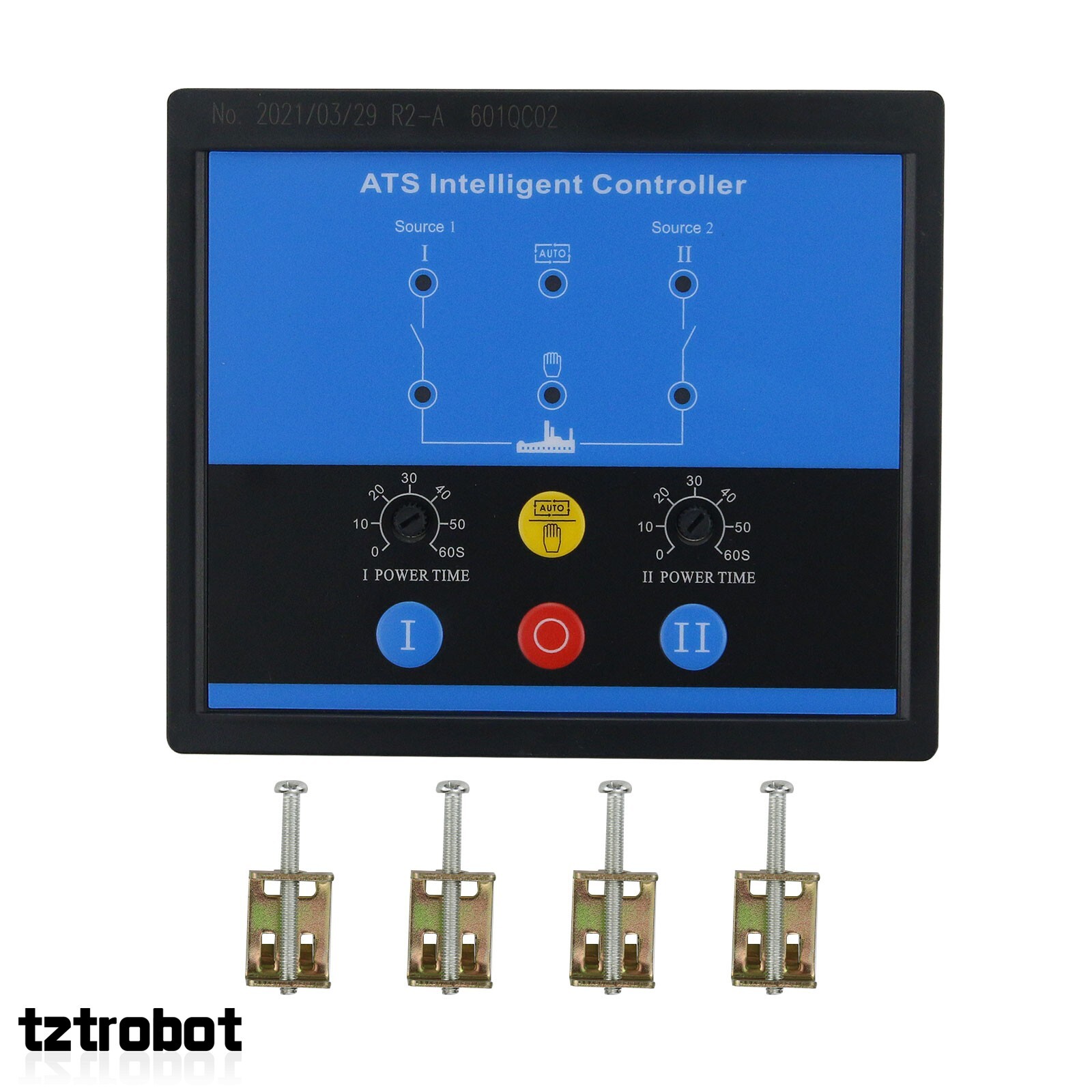 Genset ATS Generator Control Panel Automatic Transfer Switch Controller ...