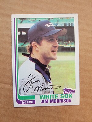 1982 Topps - #654 Jim Morrison | eBay