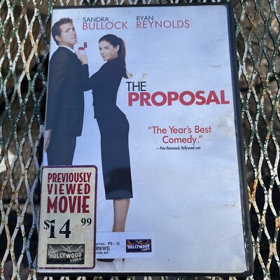 The Proposal DVD Sandra Bullock Ryan Reynolds | eBay