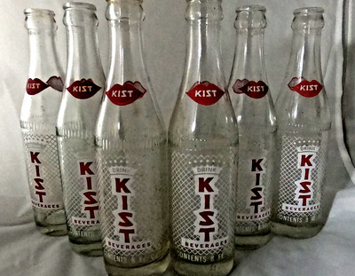 6 Pack of Vintage Kist 8oz bottle for home bottlers | eBay