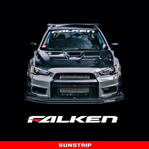 Falken Decal JDM Sticker Front Windshield For Banner GTR 350Z 370Z SI ...