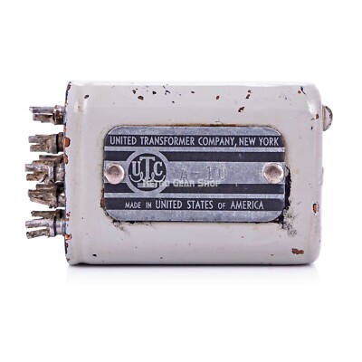 UTC A-10 Vintage Microphone Input Transformer Rare A10 | eBay