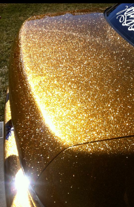 Gold Flake Paint Inca Gold Metal Flake | Pearls And Pigment