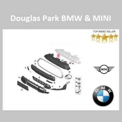 MINI Genuine Front Bumper Cooper S Grill F55 F56 F57. 51137335528 | eBay UK