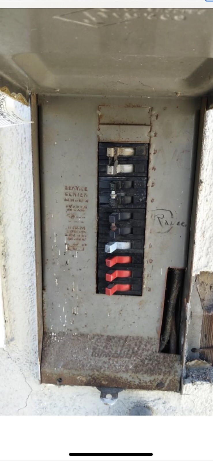 ZINSCO DEAD FRONT COVER 100A 120/240V 1 PH 12 SPC LONG 15” 3/8 WIDE 7 ...