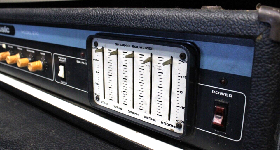 Acoustic model 220 Bass Amp Head - Vintage 1970s | eBay