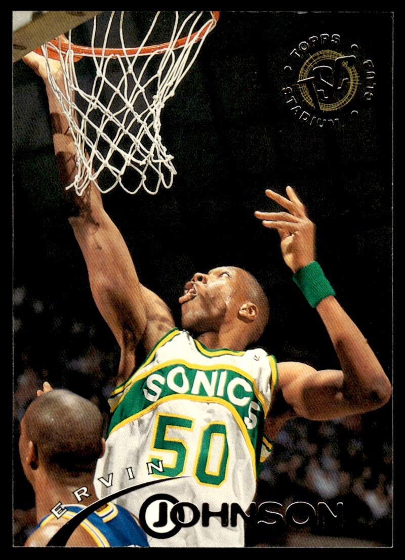 1994-95 Stadium Club #170 Ervin Johnson Seattle SuperSonics | eBay