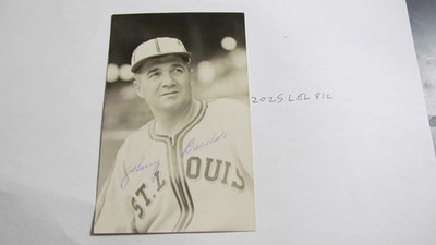 John Johnny Bassler Signed Photo Postcard | eBay