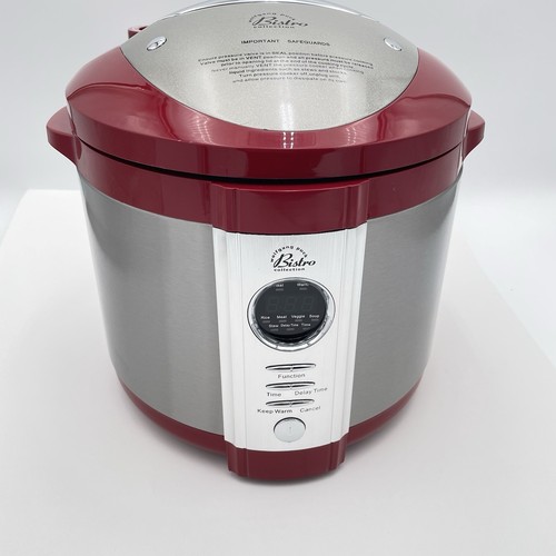 Wolfgang Puck Bistro Collection 5QT Electric Pressure Cooker - Red | eBay