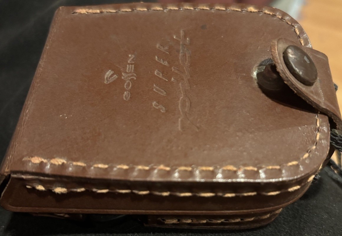 Vintage Gossen Super Pilot Light Meter with Leather Case - West Germany ...