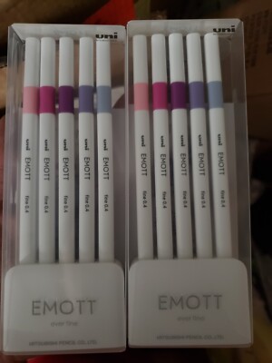 QTY 10 EMOTT EVER FINE NO 7 COLOR MARKERS | eBay