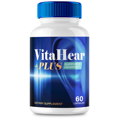 Vitahear Plus Hearing Support, Vita Hear Tinnitus Pills (60 Capsules ...