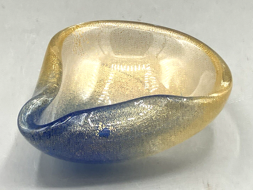 Murano Italy Archimede Seguso "Falling Edge" Bowl Ring Dish Hand Blown | eBay