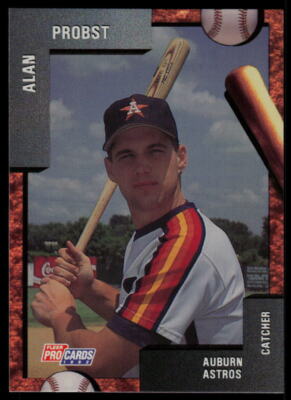 1992 Fleer ProCards Alan Probst Auburn Astros | eBay