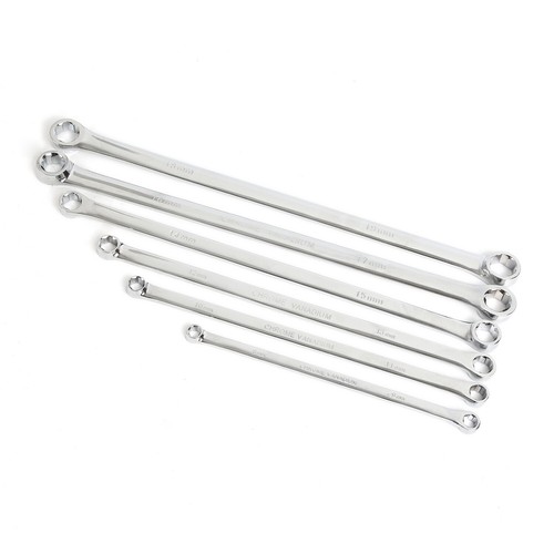6PC Extra Long Box End Wrench Set Metric Durable Aviation Spanner CRV 8 ...