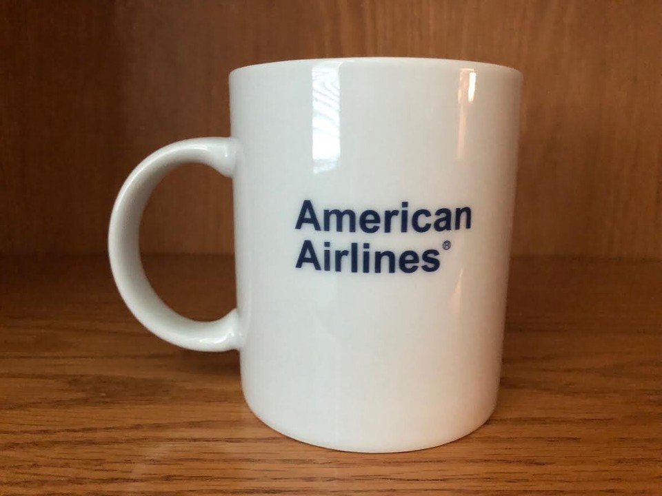 Airline first class coffee mugs. Original equipment from airlines + one ...