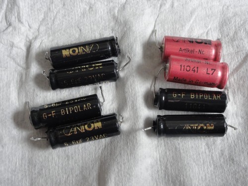 2x Canton Bipolare Kondensatoren 5,6µF 23VAC aus Plus XL, Art.-Nr ...