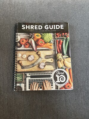 Shred 10 Guide Cookbook Shred10 Healthy Living Revolution | eBay