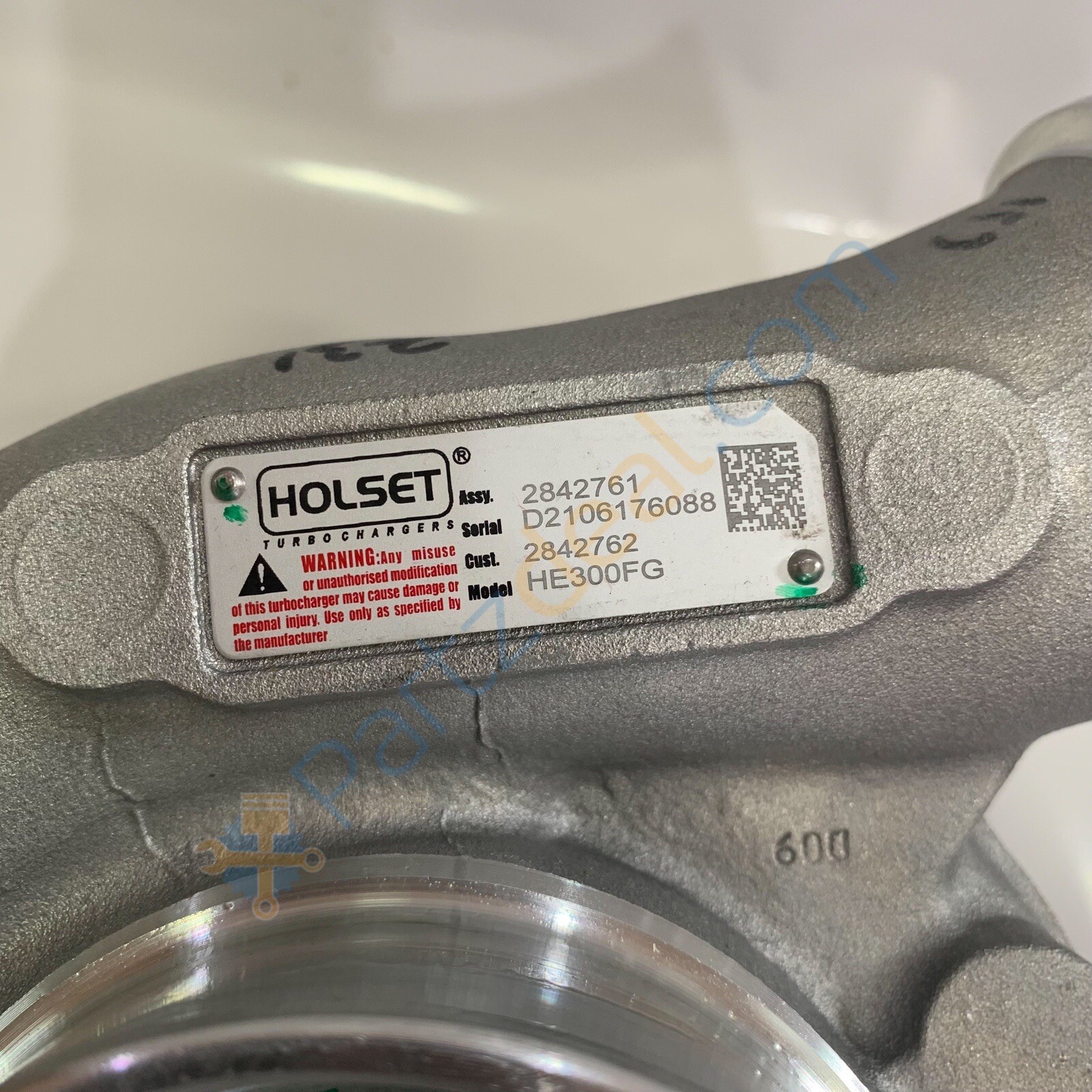 Original Turbocharger For Holset Cummins HE300FG- 2842761/2842762 | eBay