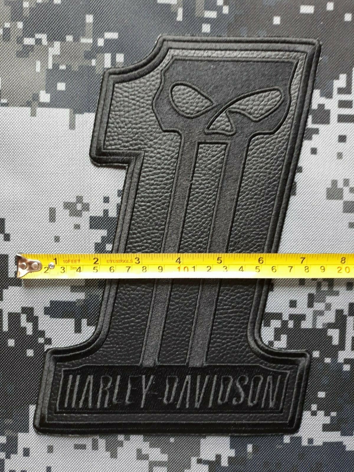 Harley Davidson Embroidered Patches Willie G Number One + Rockers ...