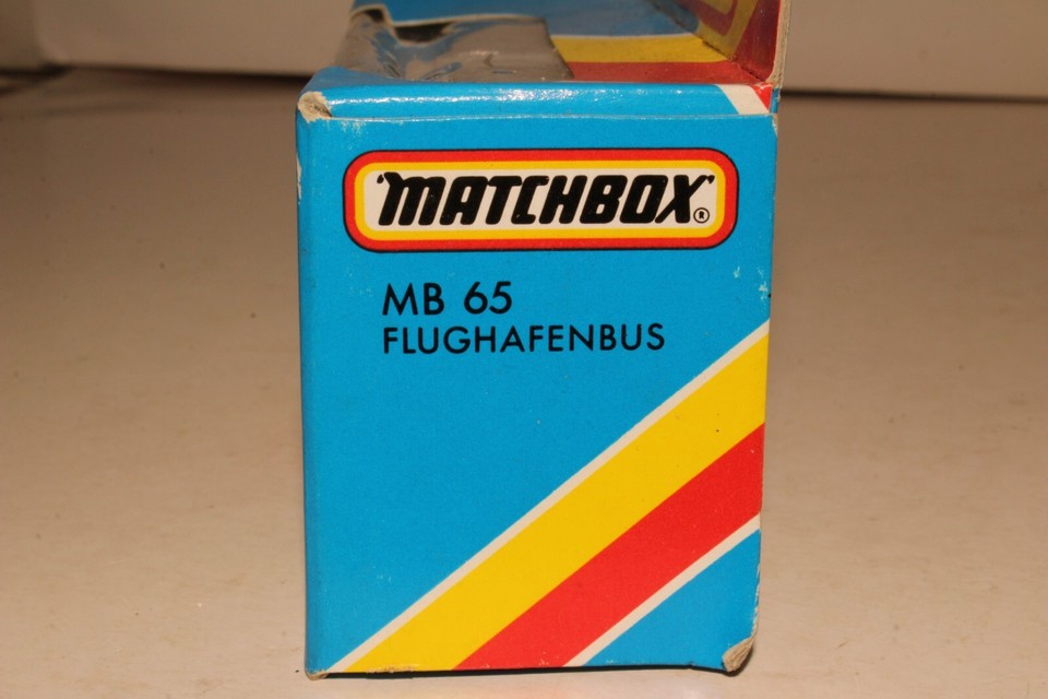 Matchbox #65 Airport Coach Bus, Girobank with Original Box #1 | eBay