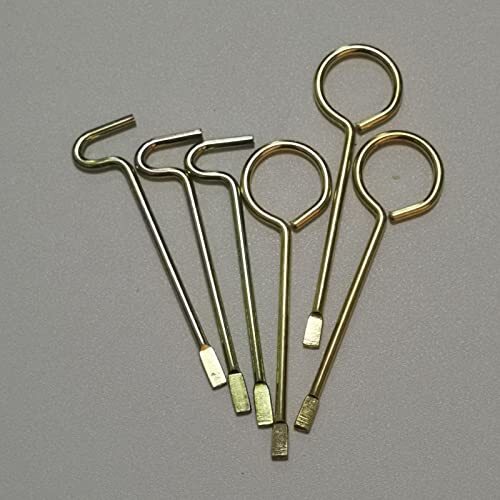 Interior Door Key for Bathroom Bedroom, Emergency Door Locked Key Pin ...